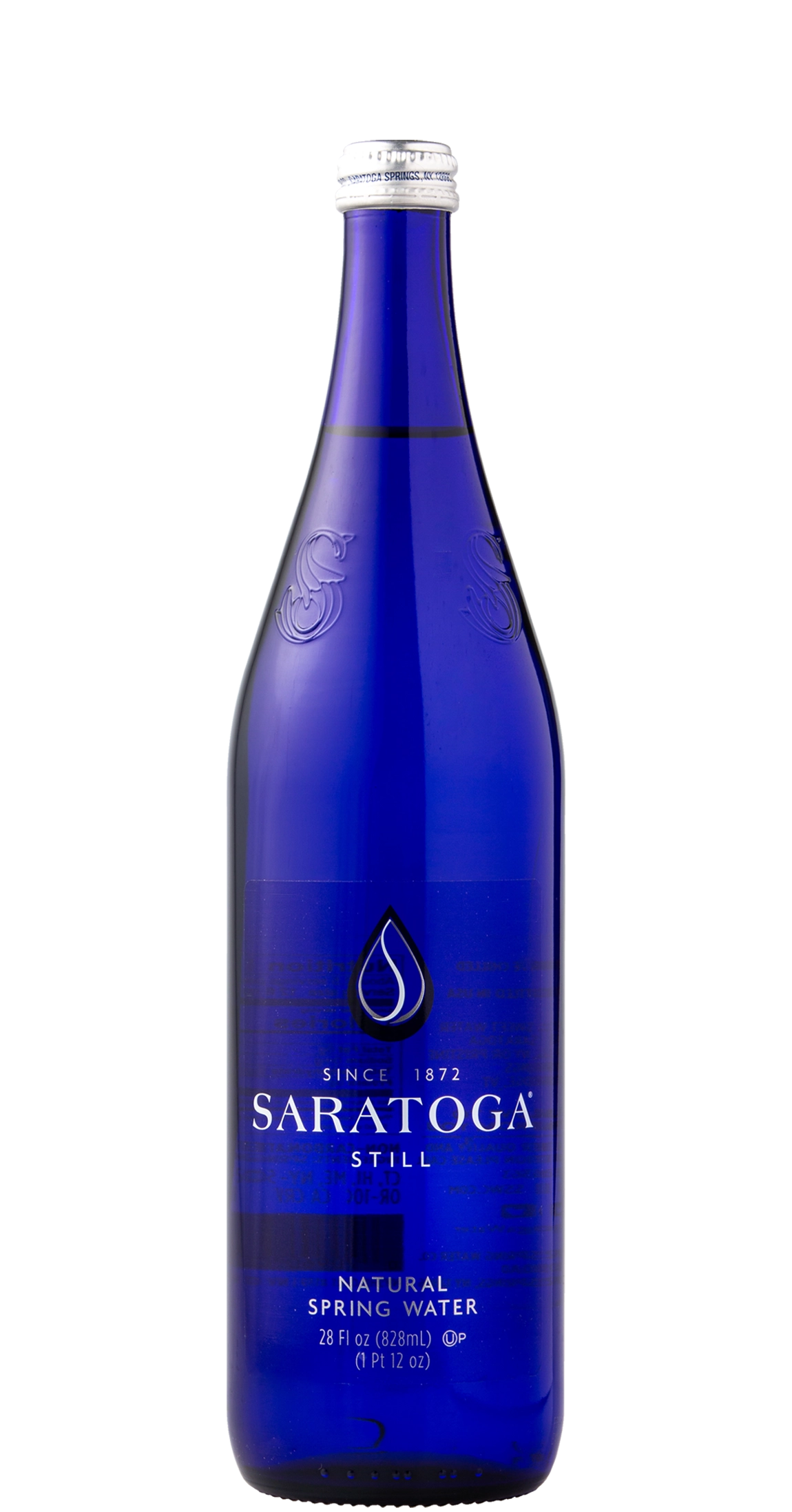 Saratoga 28oz Still Natural Spring Water - Aqua Maestro