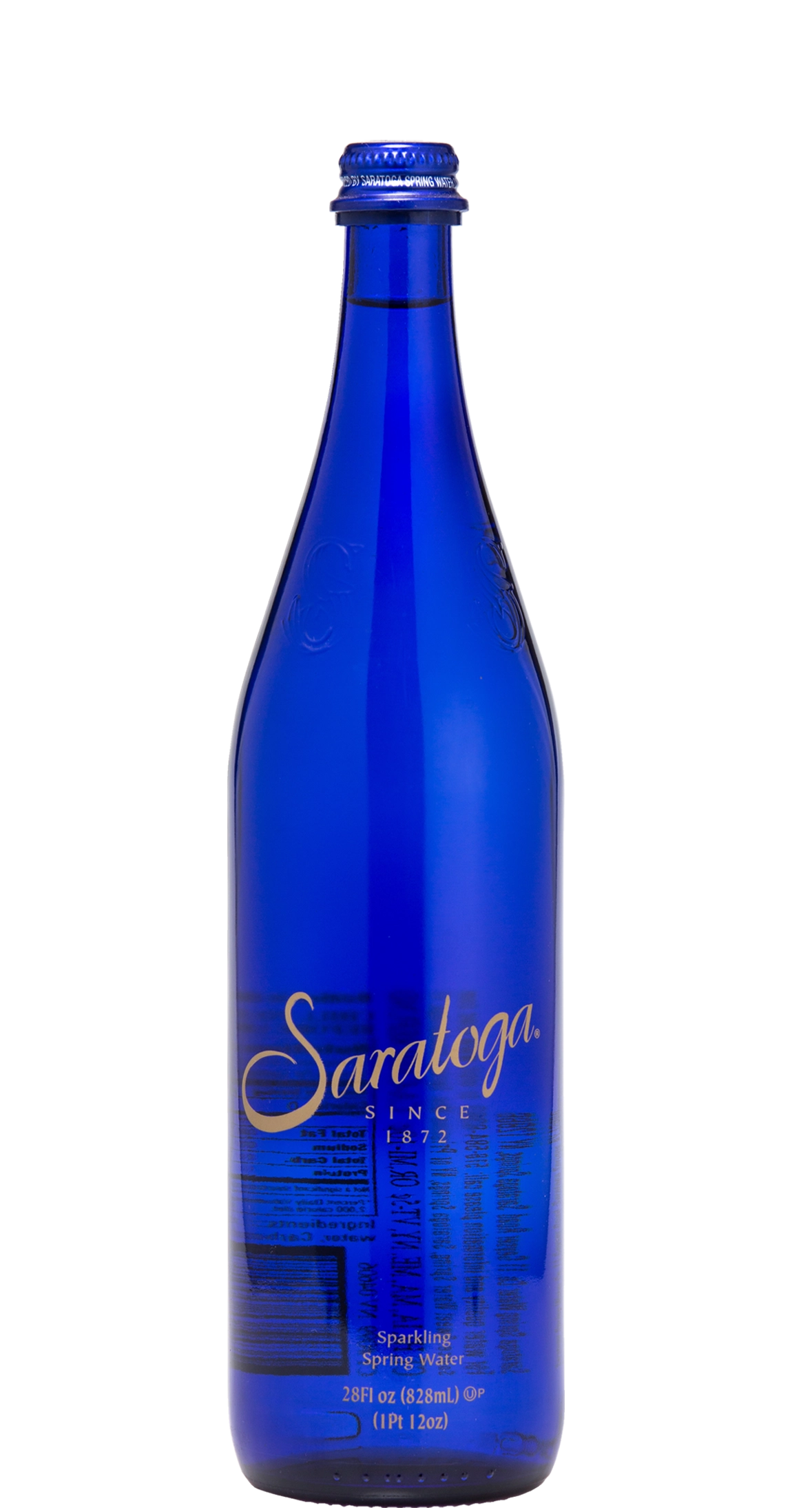 Saratoga 28oz Sparkling Natural Spring Water - Aqua Maestro
